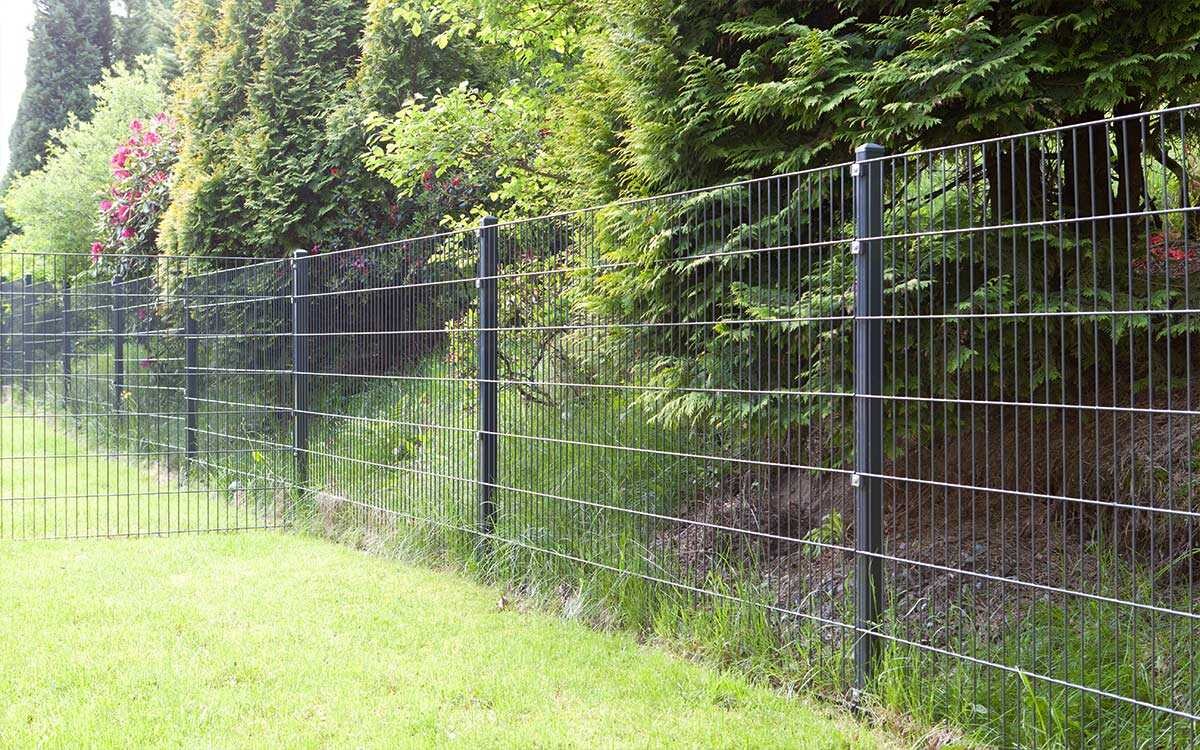 6 m Doppelstabzaun Design PICO Höhe 1200 mm Anthrazit, 269,25